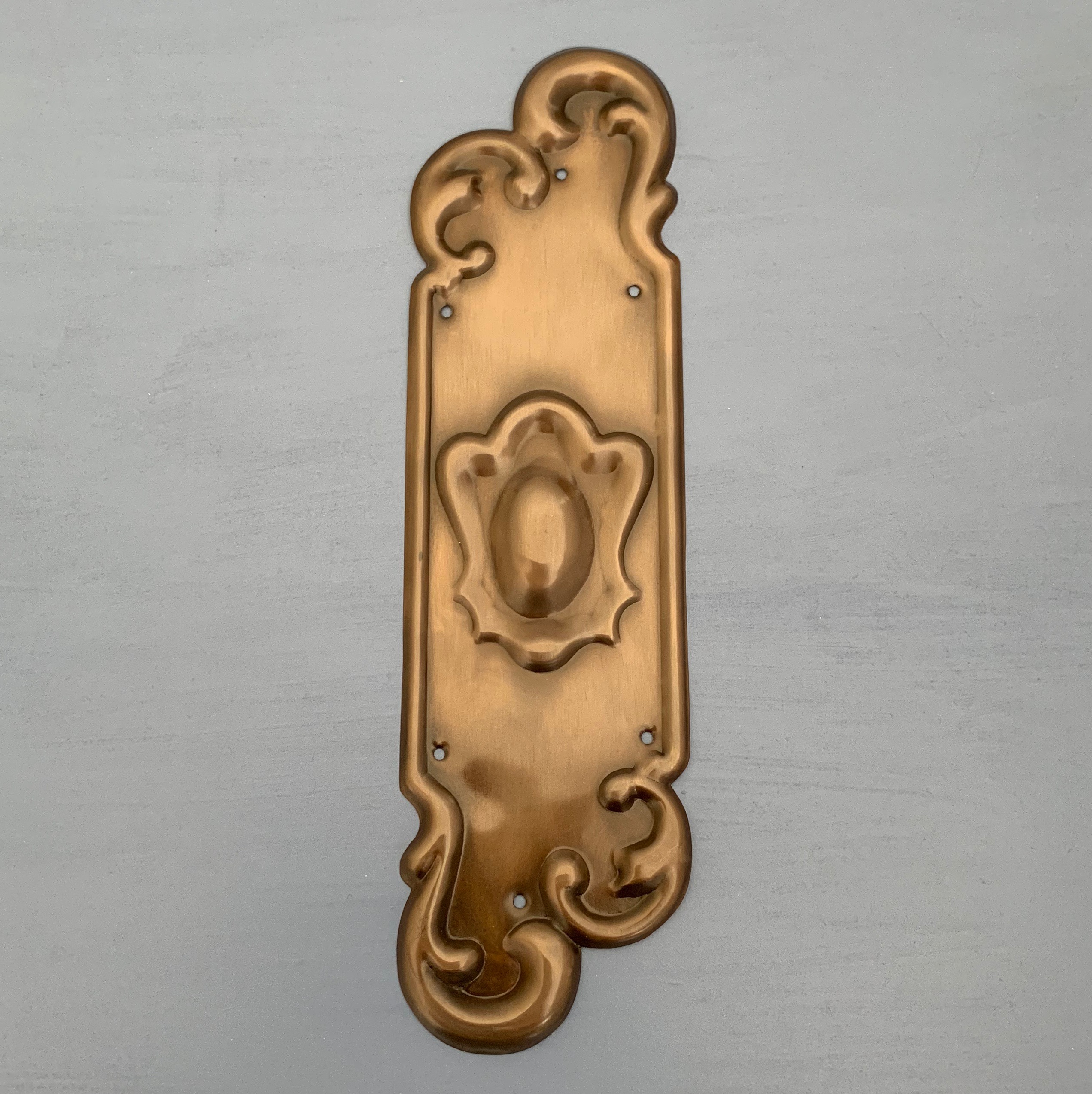 Rococo Art Nouveau Finger Plate - Period Home Fittings