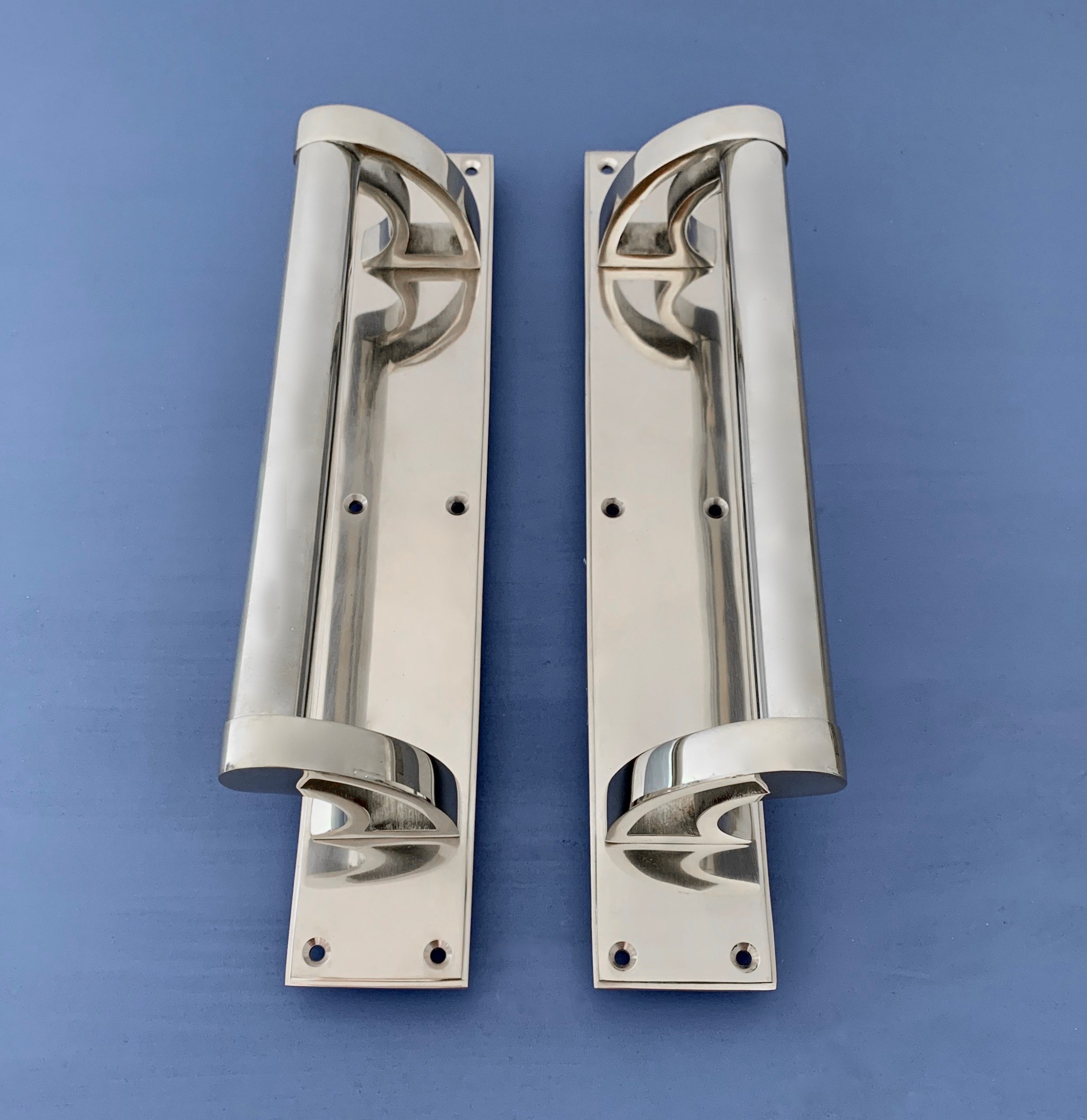 Follot 13" Art Deco Pull Handles - Period Home Fittings
