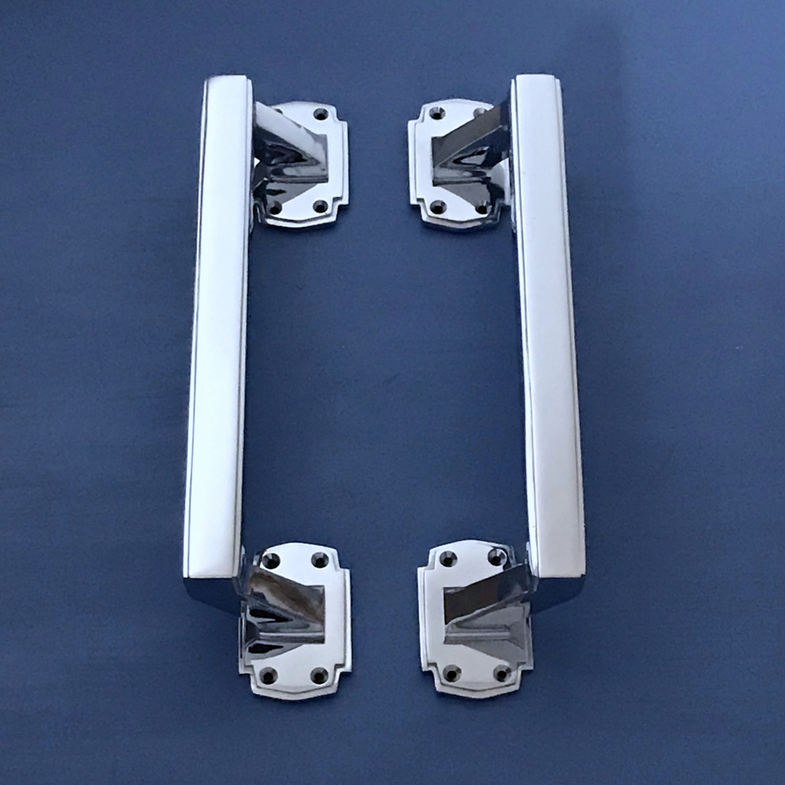 Chicago 12" Art Deco Pull Handles - Period Home Fittings